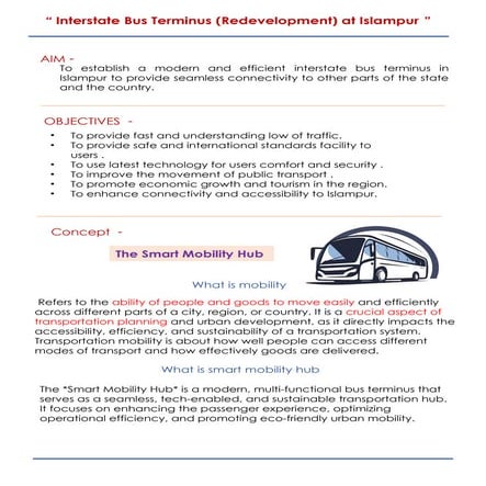 This is my design concept related to bus terminal | PPTX