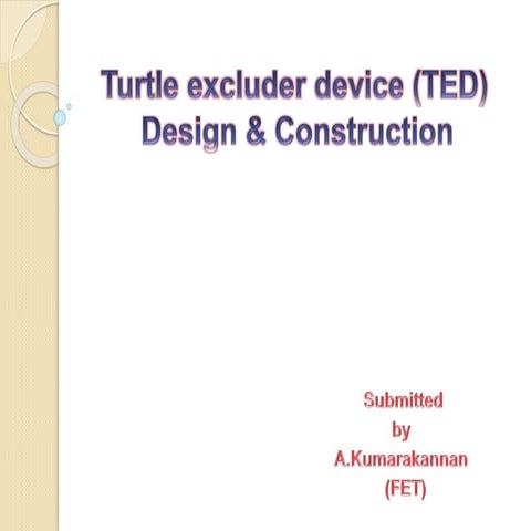 TED Design & Construction. | PPTX