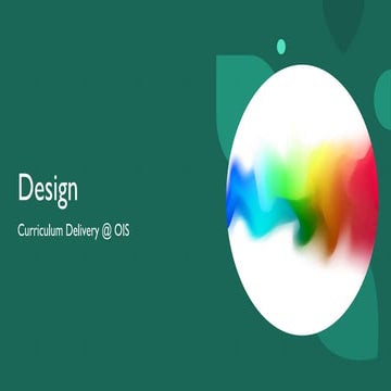 11Design Curriculum Delivery at OIS.pptx