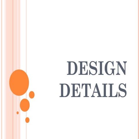 FASHION DESIGN DETAILS | PPT
