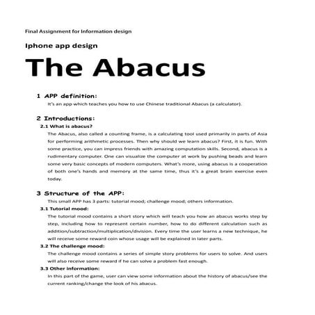 Design document | PDF