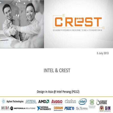 Designed in Asia: Intel and Crest | PPT