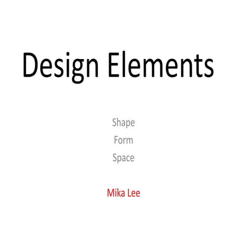 Organic shapes ppt | PPTX