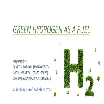 Green Hydrogen Generation.pptx