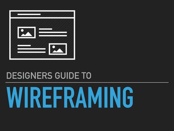 Wireframing | PPT