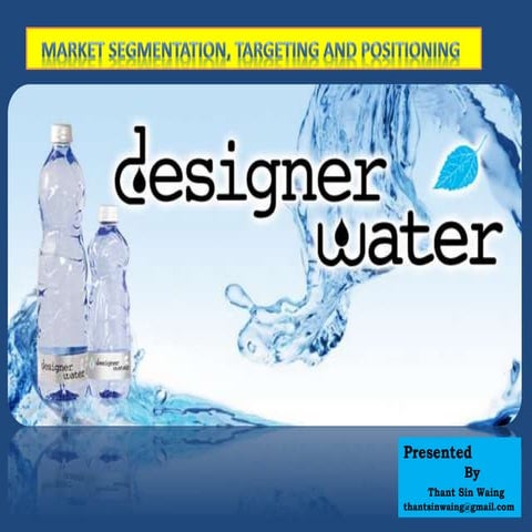 Designer water stp | PPTX