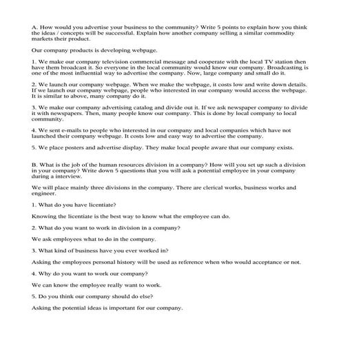 Design exercise4 | PDF