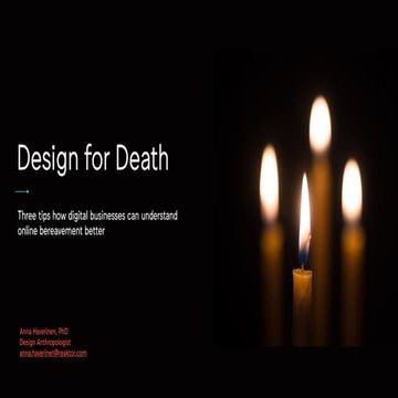 Design for Death – Three tips how digital businesses can understand ...