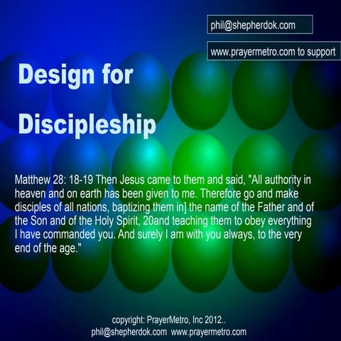 Design for Discipleship Person of Christ | PPT