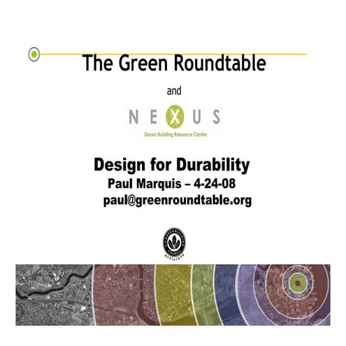 Design For Durability | PPT