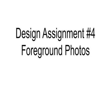 Design foreground background photos | PDF