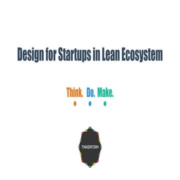 Design Thinking VS Lean Startup | PDF