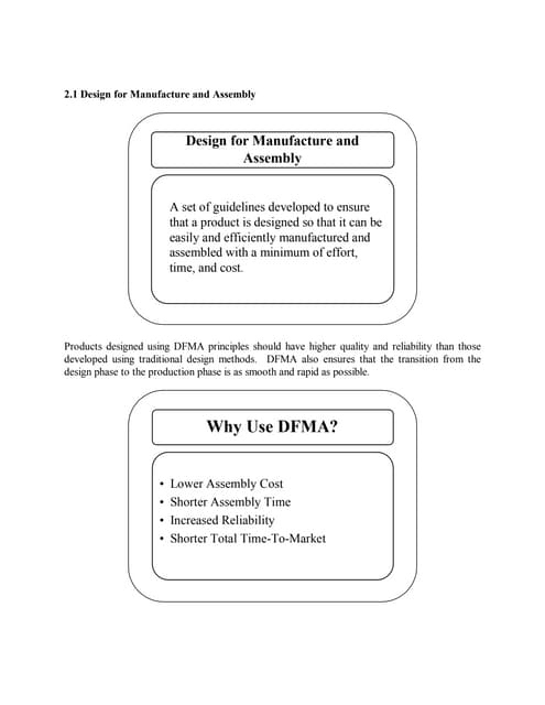 Design for manufacturing and assembly | PPT