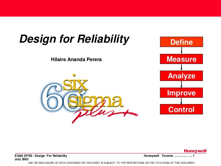 Design For Reliability