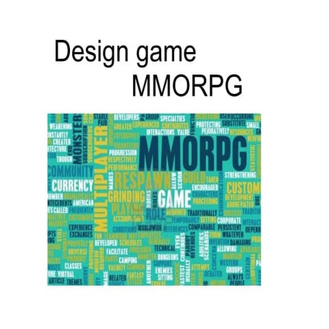 Design game MMORPG | PDF