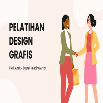 Pelatihan desain grafis biasanya mencakup berbagai topik | PPT