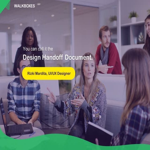 Design handoff document | PDF