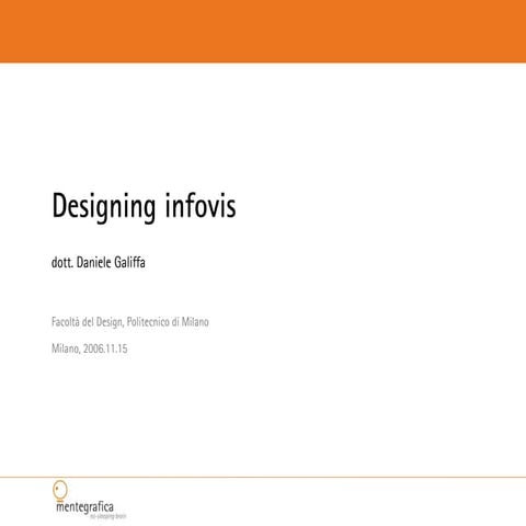 Designing Infovis | PPT
