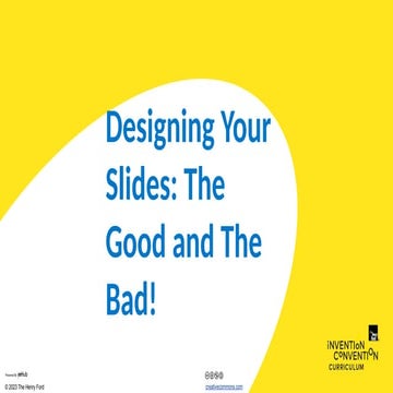 Presentation for Designing slides by example | PPTX