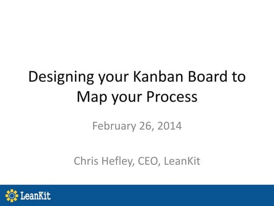 Kanban Board Examples | PPT