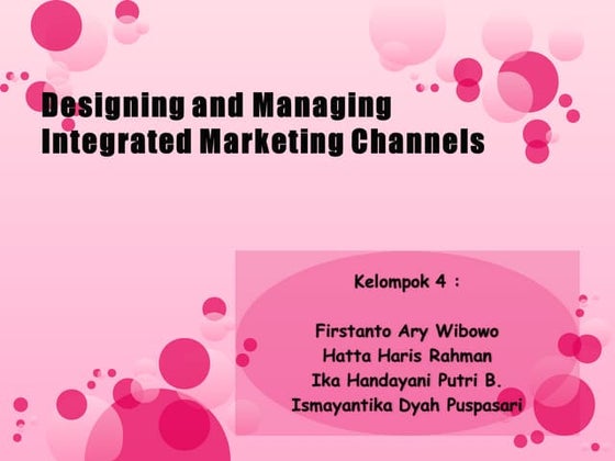 Marketing channel | PPTX | Marketing and Advertising | Business