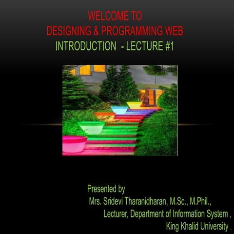 INTERNET and WEB APPLICATION UNIT 4 PRESENTATION | PPTX