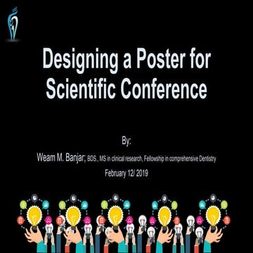Designing a poster for scientific conference | PDF