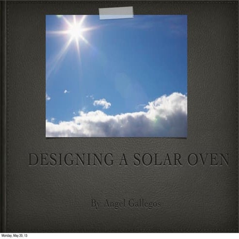 Solar oven introduction | PPT