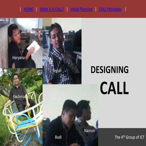 Designing call | PPTX | Education