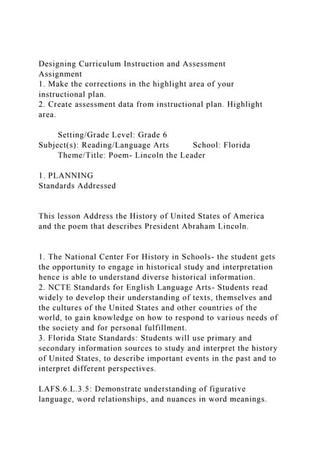 lesson plan grade 7 about literary appreciation skills | PDF | Education