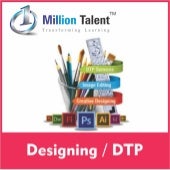 Designing dtp classes at ONE MILLION TALENT