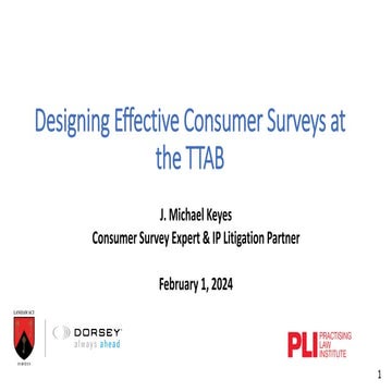 Designing Effective Surveys at the Trademark Trial and Appeal Board.pdf