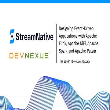 Living the Stream Dream with Pulsar and Spring Boot