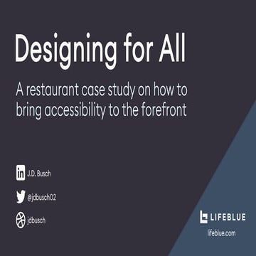 Designing for All | PPT