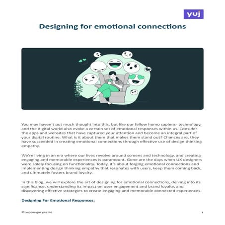 Designing for emotional connections .pdf
