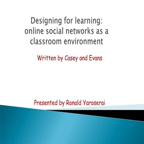 Reimagining the Classroom | PDF