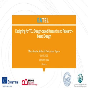 Designing for TEL - Design-based research.pptx