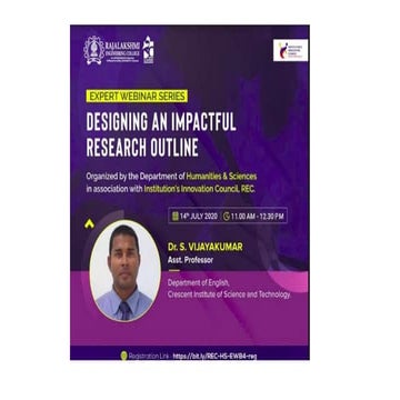 Designing impactful research in social sciences | PPT