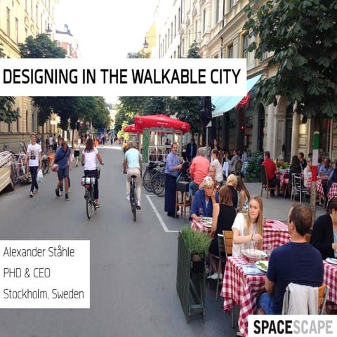 Designing in The Walkable City | PDF