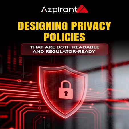 designing privacy policies that are both readable and regulator ready | PDF