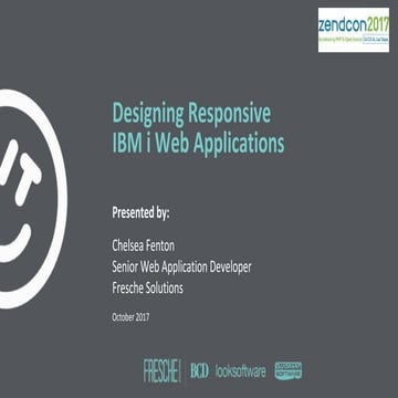 Designing responsive ibm i web applications | PPT