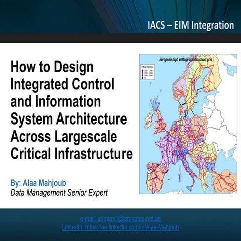 How to Design Integrated Control and Information System Architecture ...