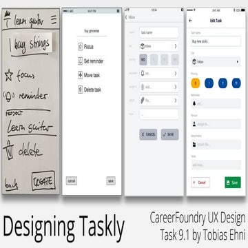 Designing taskly | PDF | Computer Software and Applications | Computing