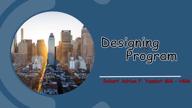 TRAINING DESIGN | DOCX | Education