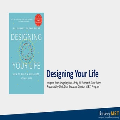 Designing Your Life Recommended Read: 'Designing Your Life' | By