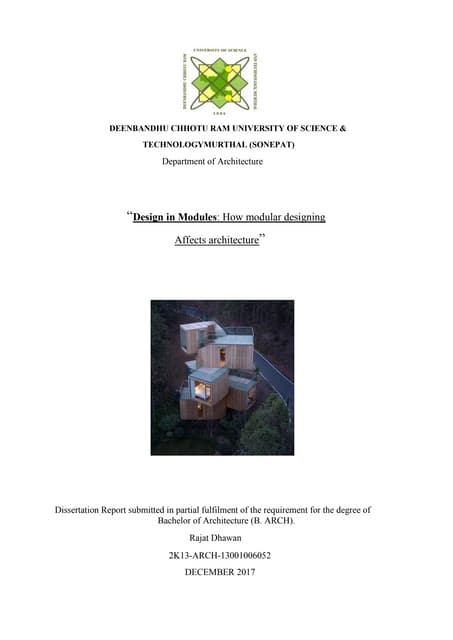 PREFABRICATION AND MODULAR COORDINATION | DOCX