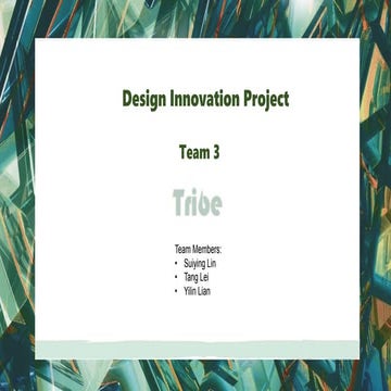 Design innovation presentation | PPT