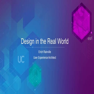 Design in the Real World | PPTX
