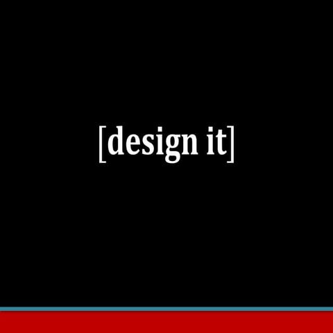 Design it presentation | PPT