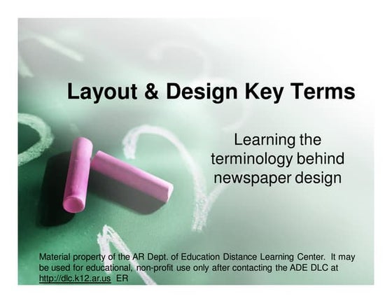 Glossary of magazine and newspaper layout terms | DOCX | Desktop ...